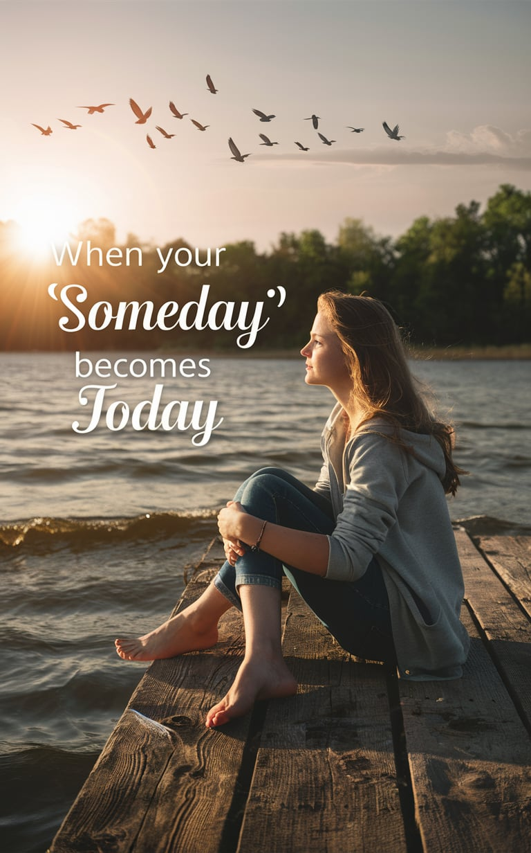 When your “someday” Becomes Today | by Ann | Aug, 2024 | Medium