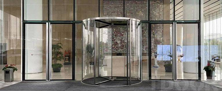 TAR600 -Beautiful All-glass Revolving Doors with Three and Four Wing ...