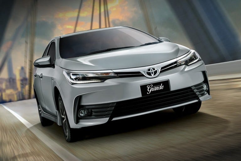 Toyota Corolla Altis Grande 1.8L. The Toyota Corolla Altis Grande 1.8L ...