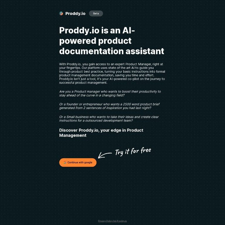 Proddy.io | by Futureailist | Oct, 2023 | Medium