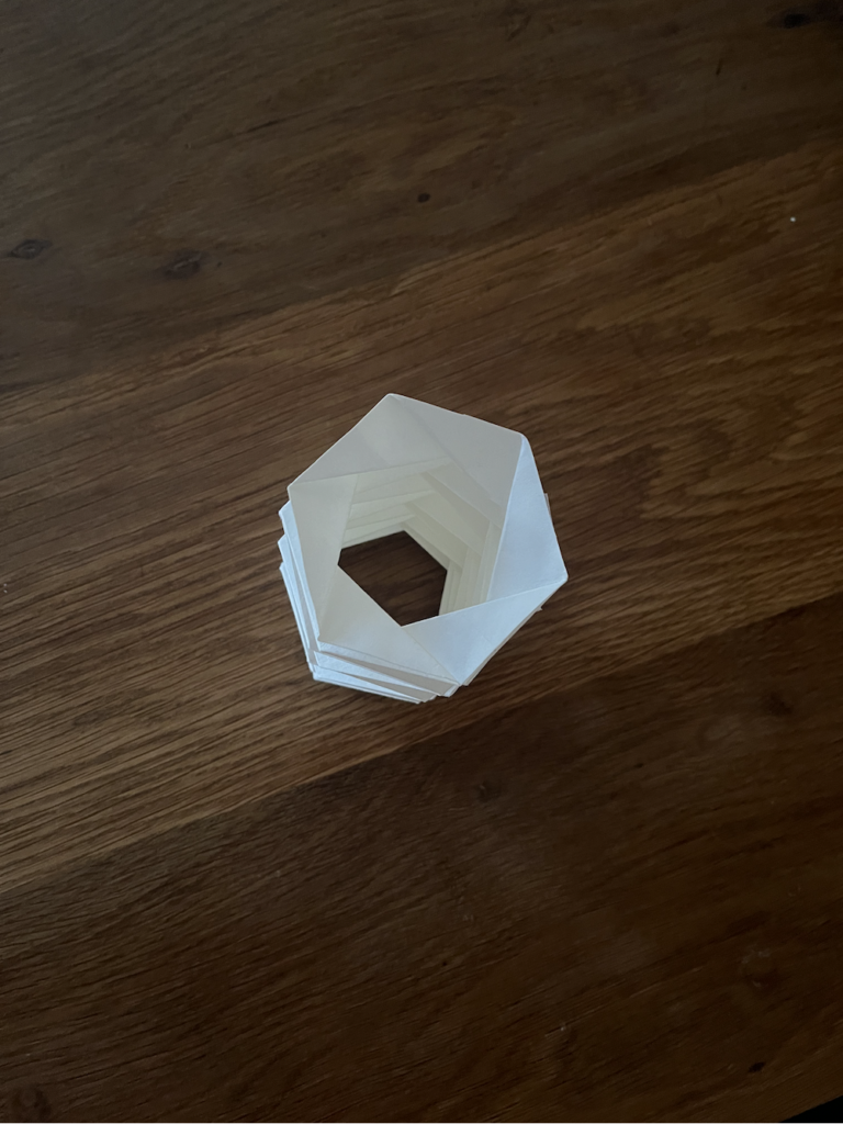 Kresling Origami Folding. Today, I tried making a Kresling… | by ...