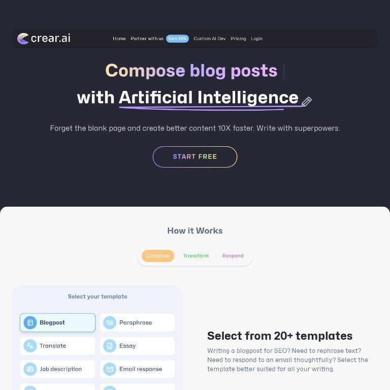 Crear ai | by Futureailist | Medium