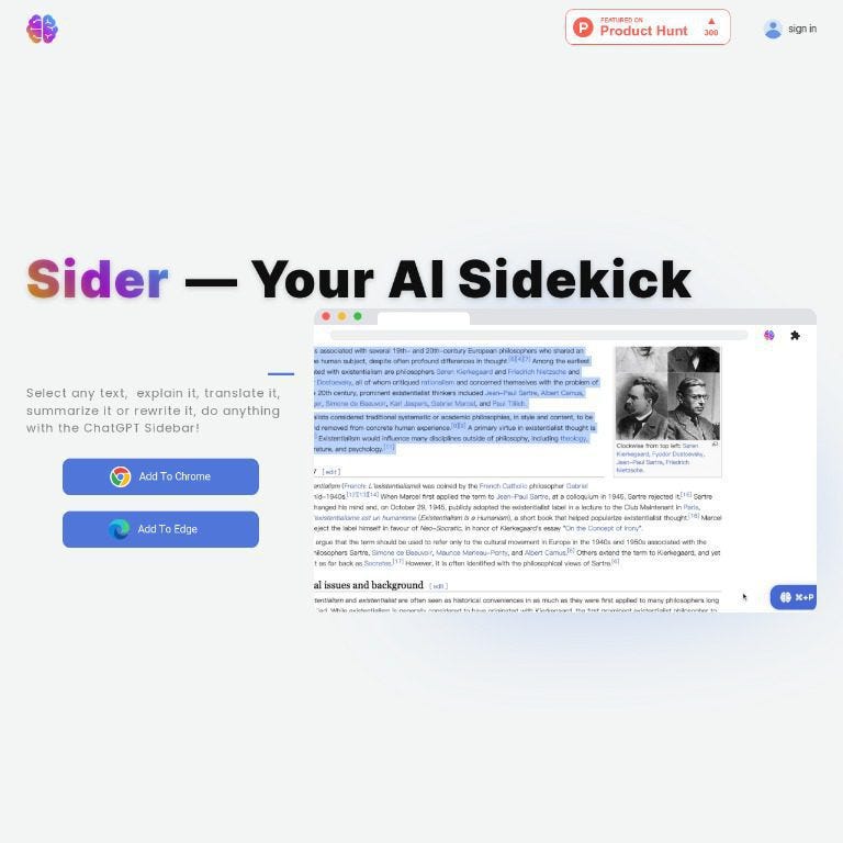 Sider | by Futureailist | Medium