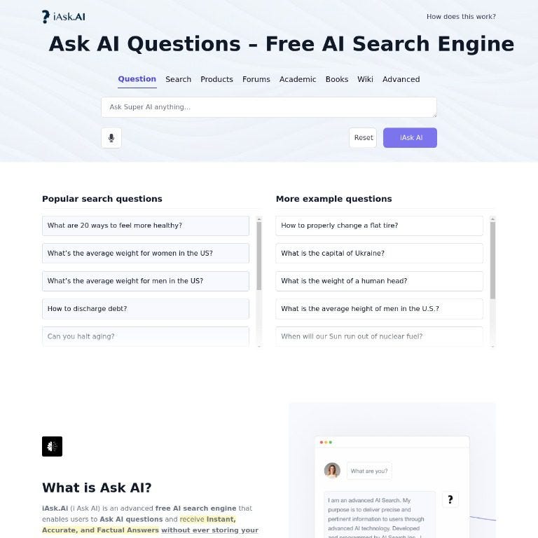 iAsk Ai | by Futureailist | Medium