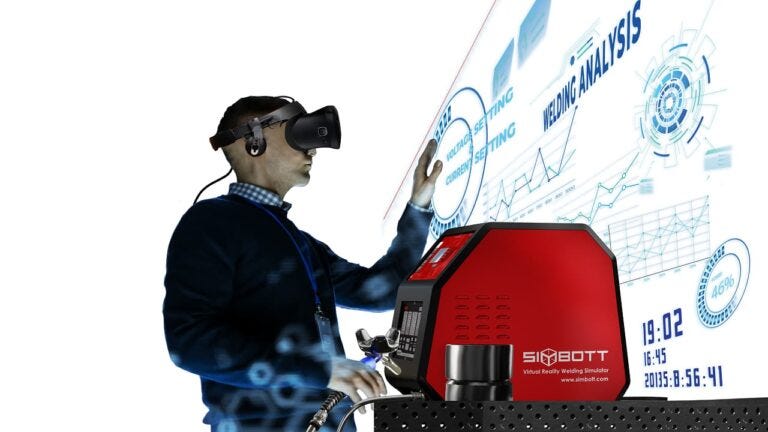 What is VR Welding Simulation S/W? - Simbott Medium - Medium