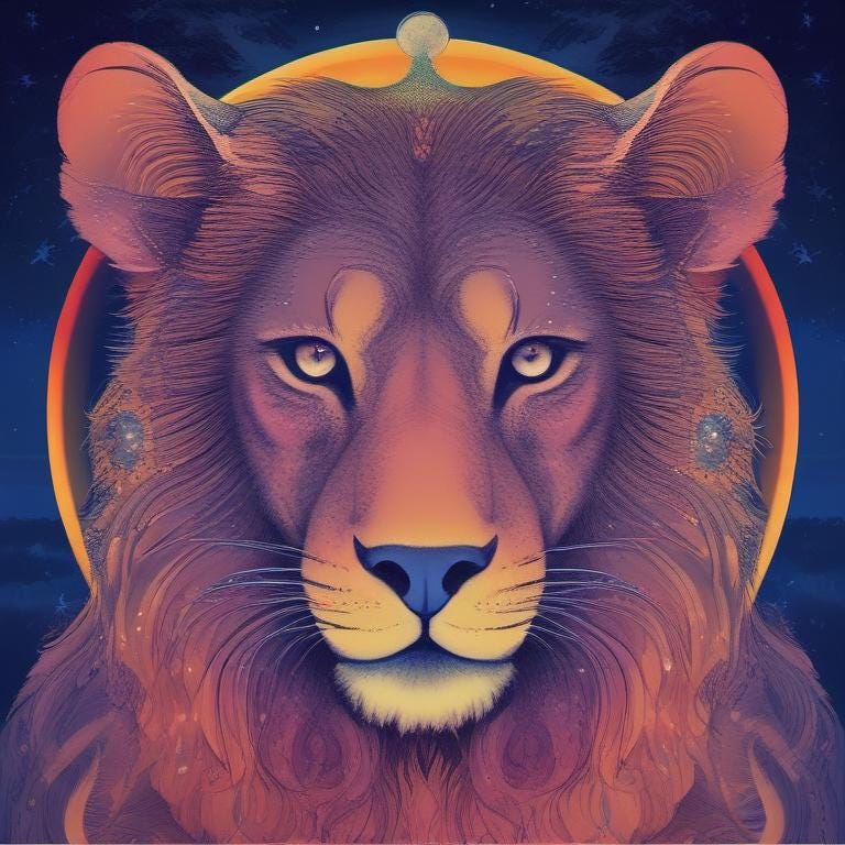Full Moon In Leo. This article may include affiliate… | by Astrology ...