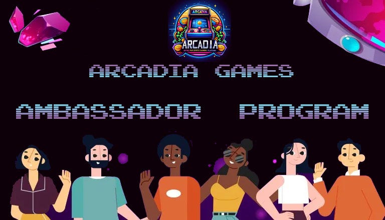 Join the Revolution: Become an Arcadia Games Ambassador | by Arcadia ...