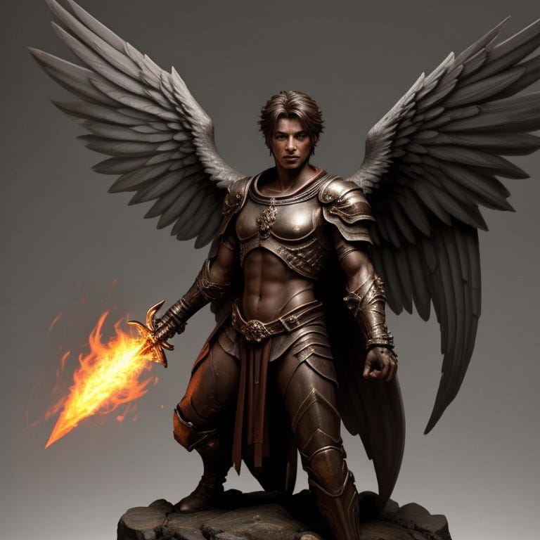 Men and Angels: Glimmers In The Dark. | by Malicyoung | Oct, 2024 | Medium