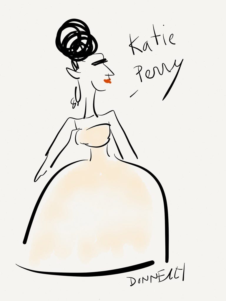 Katy Perry Drawing Step By Step