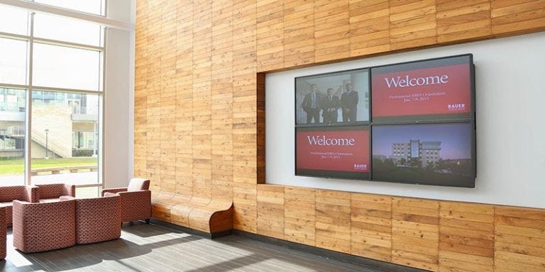 Lobby Display With Wall Display And Building Display | by SmartMatrix ...