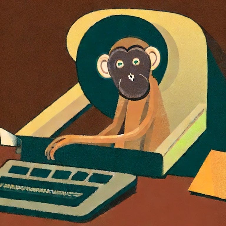 Simulating the Infinite Monkey Theorem | by Jackmcnish | Medium