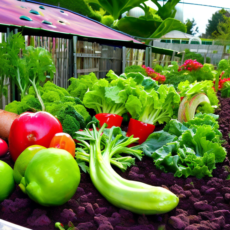Garden of Joyful Veggies. In a backyard so old and true… | by Elena ...