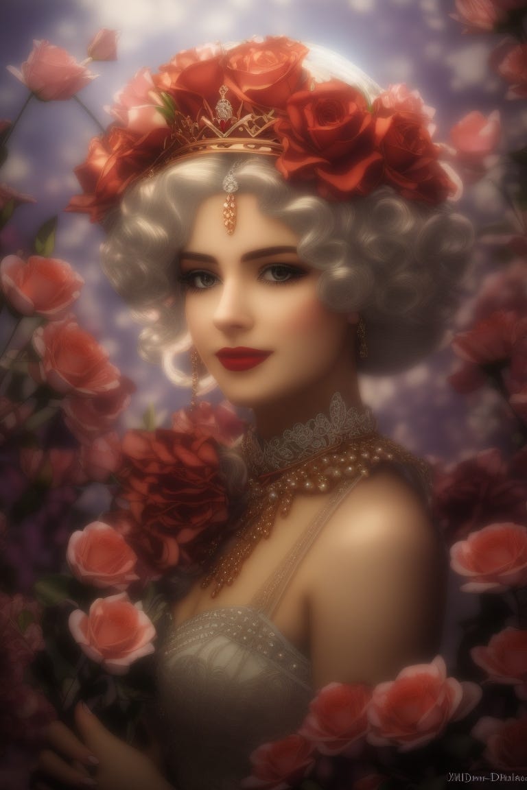 The Queen of Romance - Love Vibes - Medium