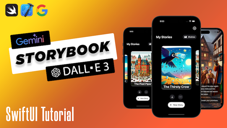 Create a Storybook App Powered by Gemini AI & Dall-E with SwiftUI | by Anup D'Souza | Google ...
