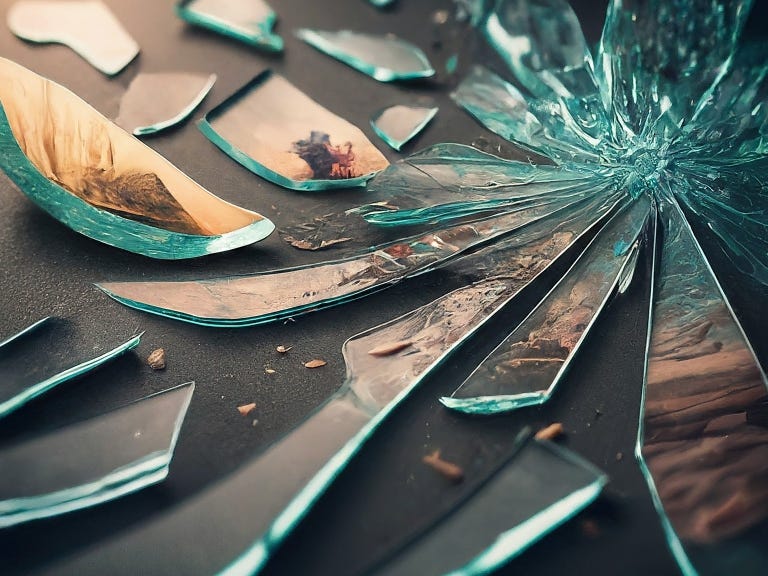 Shattered Glass. | by Ae. | Jun, 2024 | Medium