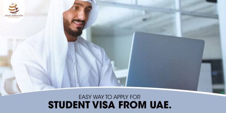 Easy Way to Apply for Student Visa from UAE | by Giantseo | Medium