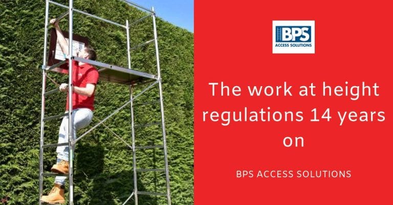 The work at height regulations 14 years on: has it been a success? | by ...