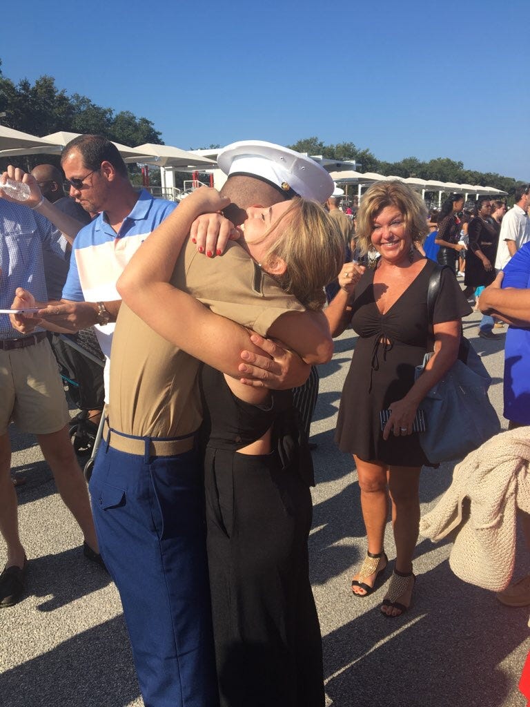 A letter to my Marine:. I never could relate to someone when… | by ...