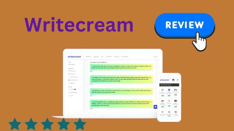 Writecream Review — Is Lifetime Deal Worth It? | by Md. Ashraf Uddin | Dec, 2023 | Medium