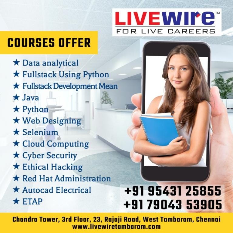 Are You Looking for Python Training Institute in Tambaram? | by keerthi ...