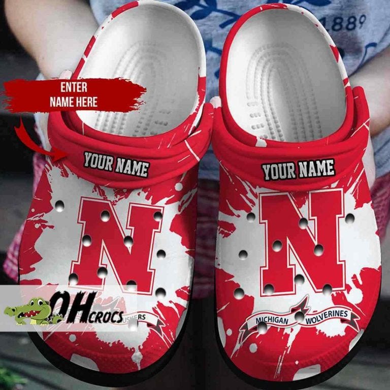 Stepping in Style: Unveiling the Charm of Nebraska Cornhuskers Crocs ...