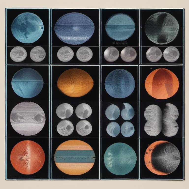 The Rarity of Celestial Gems: Exploring the Infrequent Moon Phases | by ...
