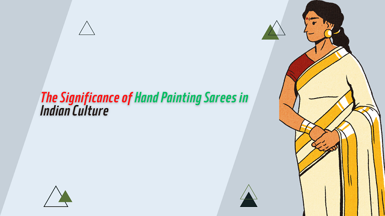 The Significance of Hand Painting Sarees in Indian Culture | by Sanjoni ...