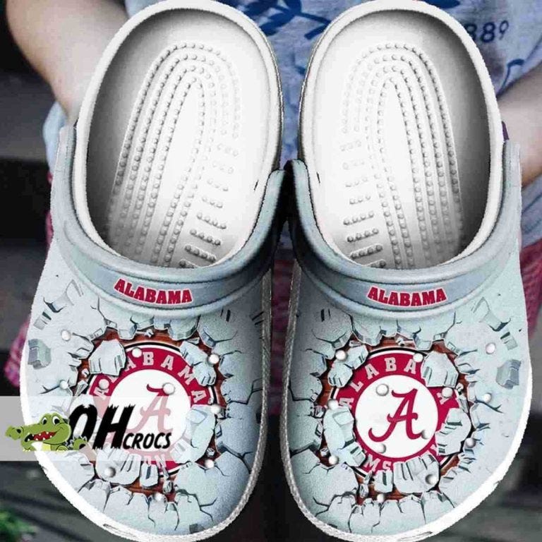 Stepping in Style with Alabama Crimson Tide Crocs: A Unique Blend of ...