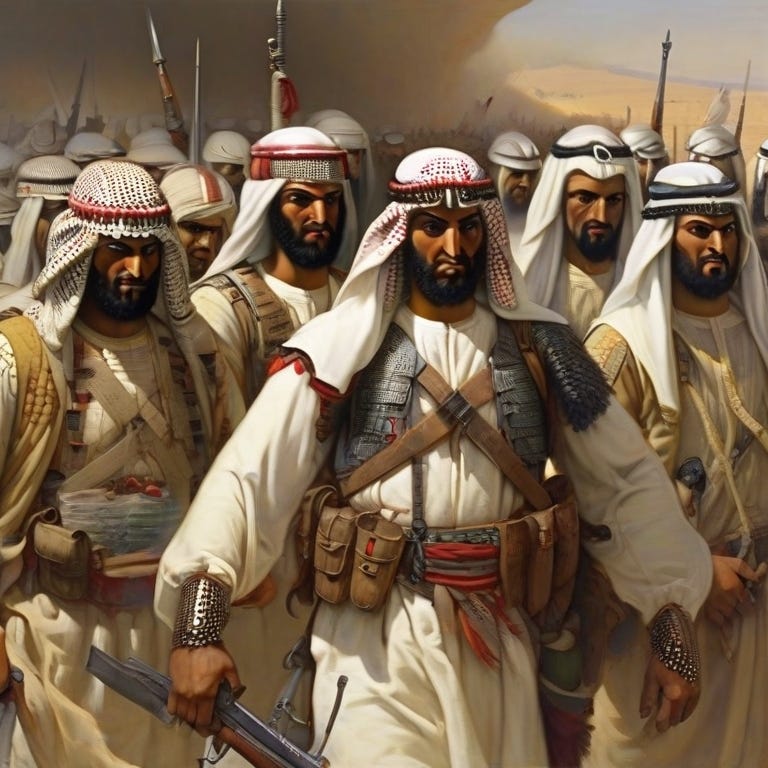 THE TRADITIONS AND CUSTOMS OF ARAB WARFARE | by Pleasing Brook | Medium