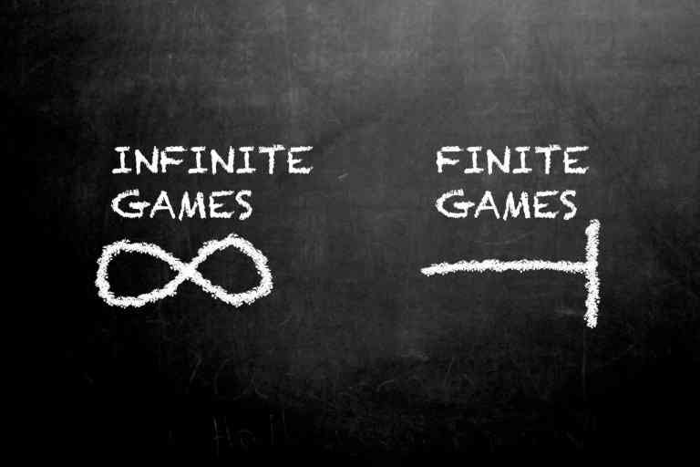 How to play an Infinite Game. We are drone to the idea of winning by ...