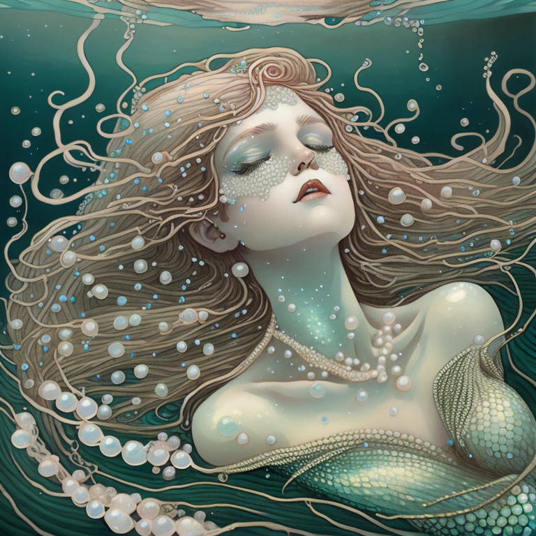 Mermaid’s Tears. Supine on the sand Letting them flow… | by Block Wife | Scuzzbucket | Sep, 2023 ...