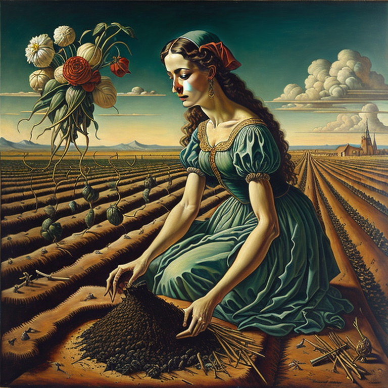One Day I Will Reap. Perfectly planned fields sowed with… | by Block ...