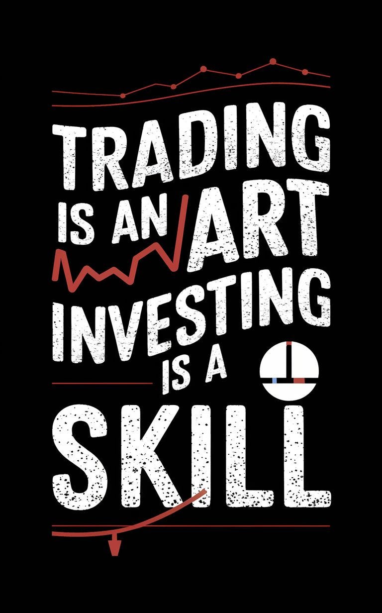 Trading is an Art Investing is a Skill | Medium