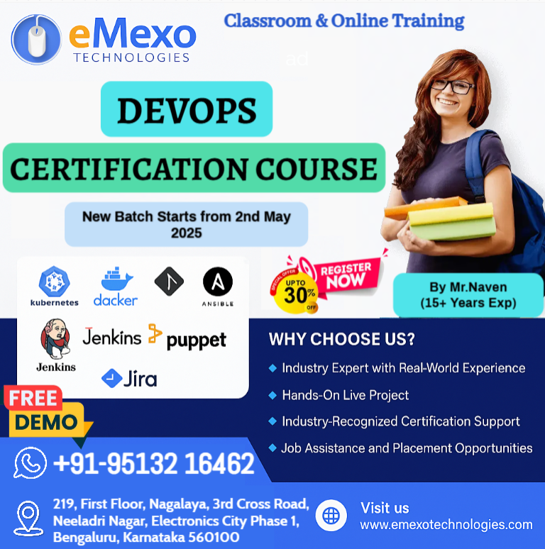 Best DevOps Training in Electronic City Bangalore | by eMexo Technologies | Apr, 2025 | Medium