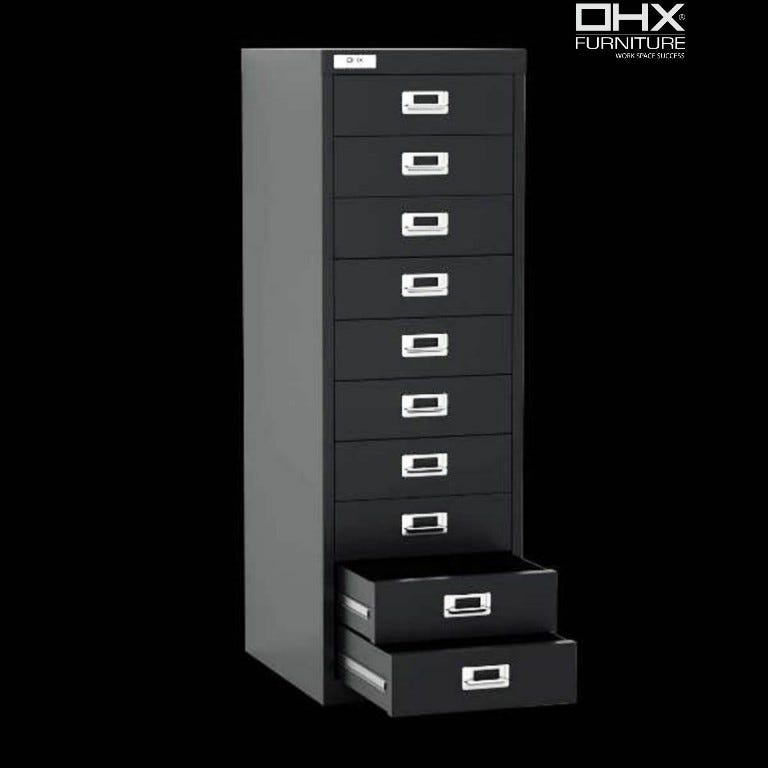 Keep Your Items Secure with the OHX 10-Multi Drawer Cabinet with ...