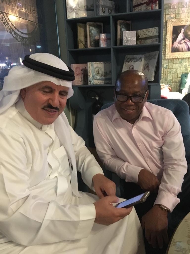Sunny Ahonsi, CEO of MediLiVes, during his recent visit to Dubai, met ...