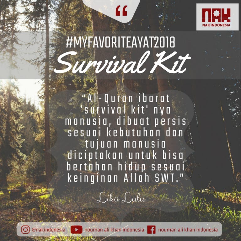 Survival Kit. Zaman dahulu kala… | by Lika Lulu | Medium
