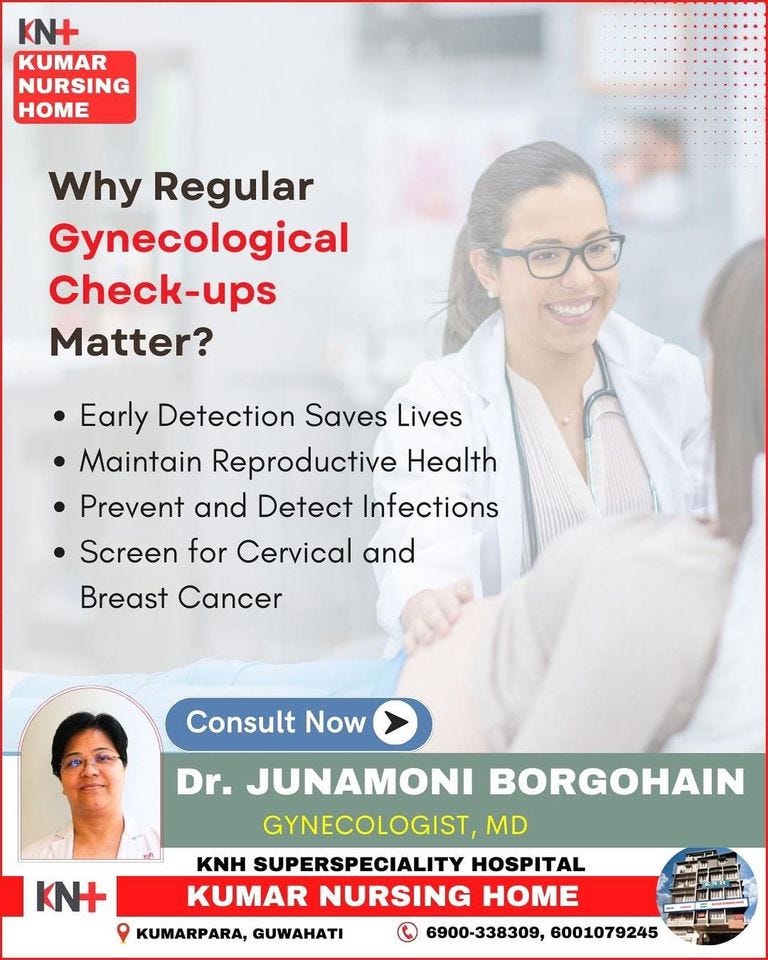 The Importance of Regular Gynecological Check-ups: Your Health Matters | by kumar Nursing | Oct ...
