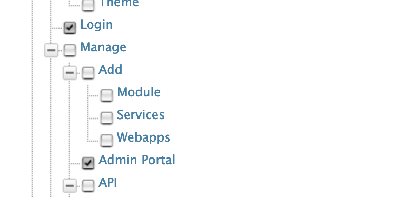 Creating a new permission in the permission tree — WSO2 API Manager ...