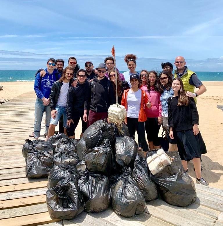 Doing Good As A Team: We Went Beach Cleaning! | by CASAFARI Life | Medium