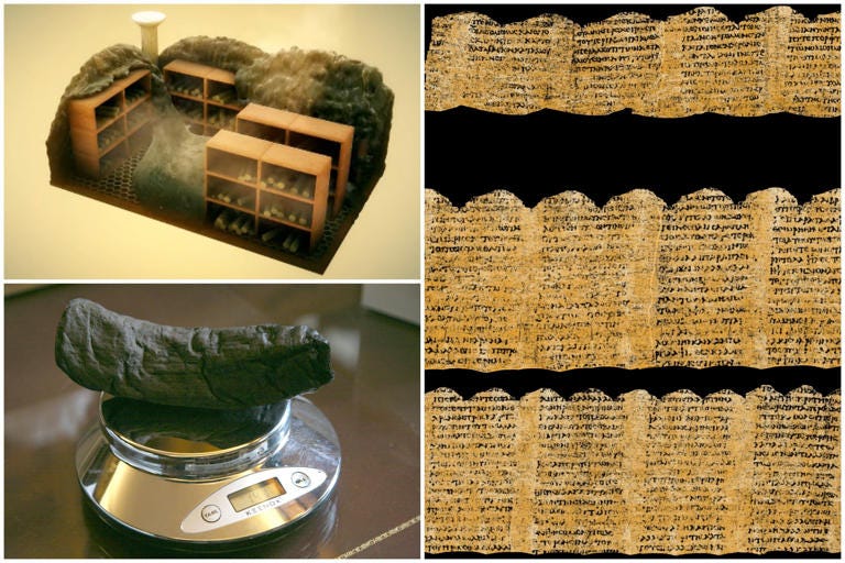Unlocking the Secrets of Ancient Scrolls Buried by Vesuvius’ Ash | by ...