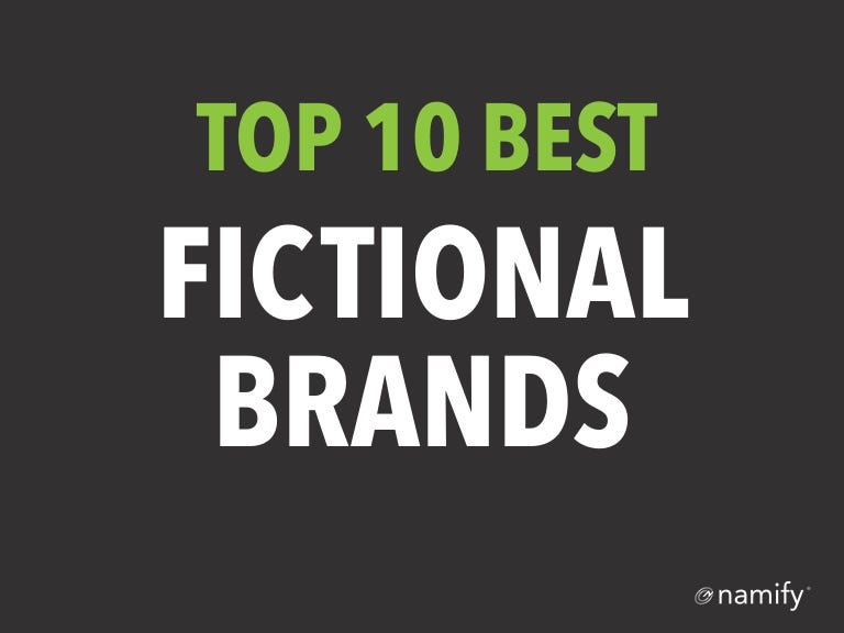 The 10 Best Fictional Brands in TV and Movies | by ape | Medium