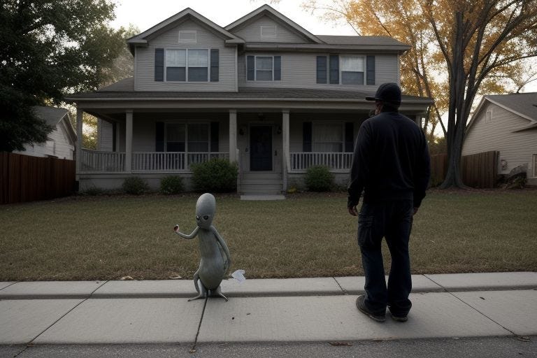 Gray Alien Sighted. On October 19, 2010, at 5:25 am, at an… | by ...