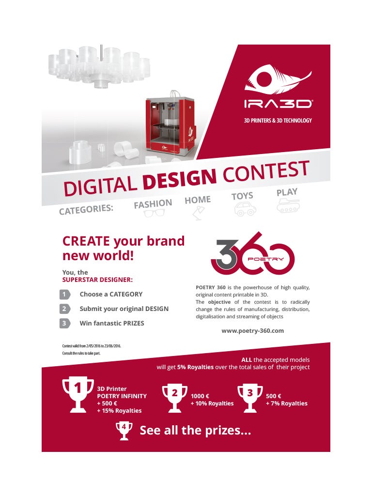 DIGITAL DESIGN CONTEST POETRY 360 | by Ira3D Team | Medium