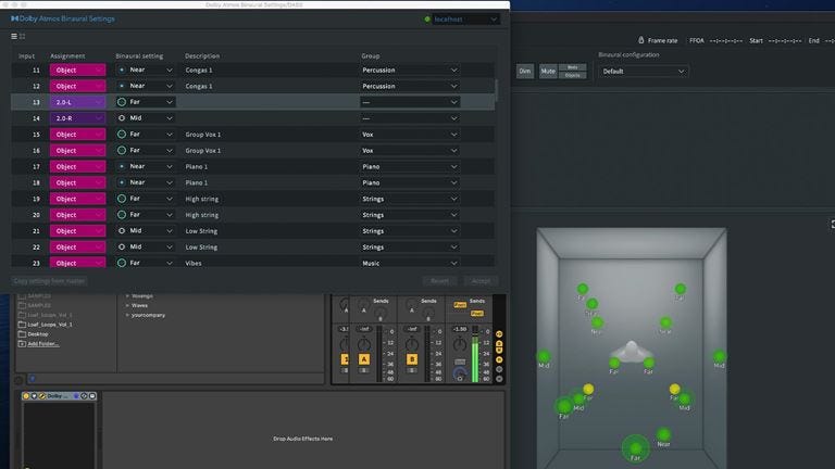 Atmos Downmixes & Binaural. My first few mixes in Dolby Atmos were ...