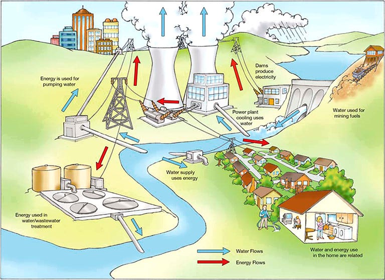 Surface Water Pollution Diagram