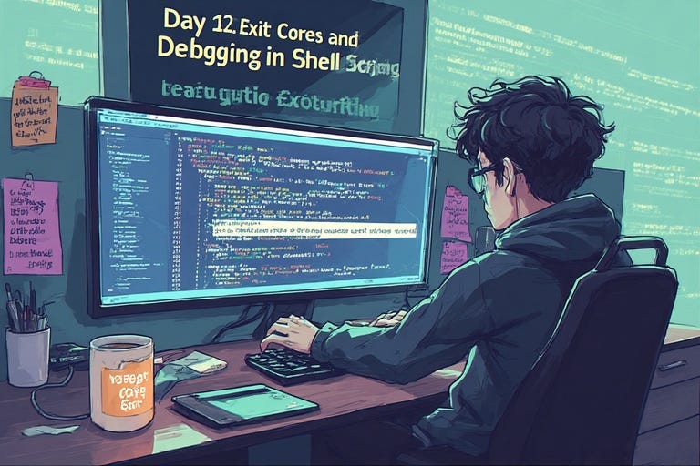 Day 12: Exit Codes and Debugging in Shell Scripting | by Pawan Natekar ...