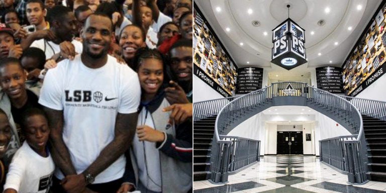 Lebron James Makes Lasting Impression in Akron with the Creation of“I ...