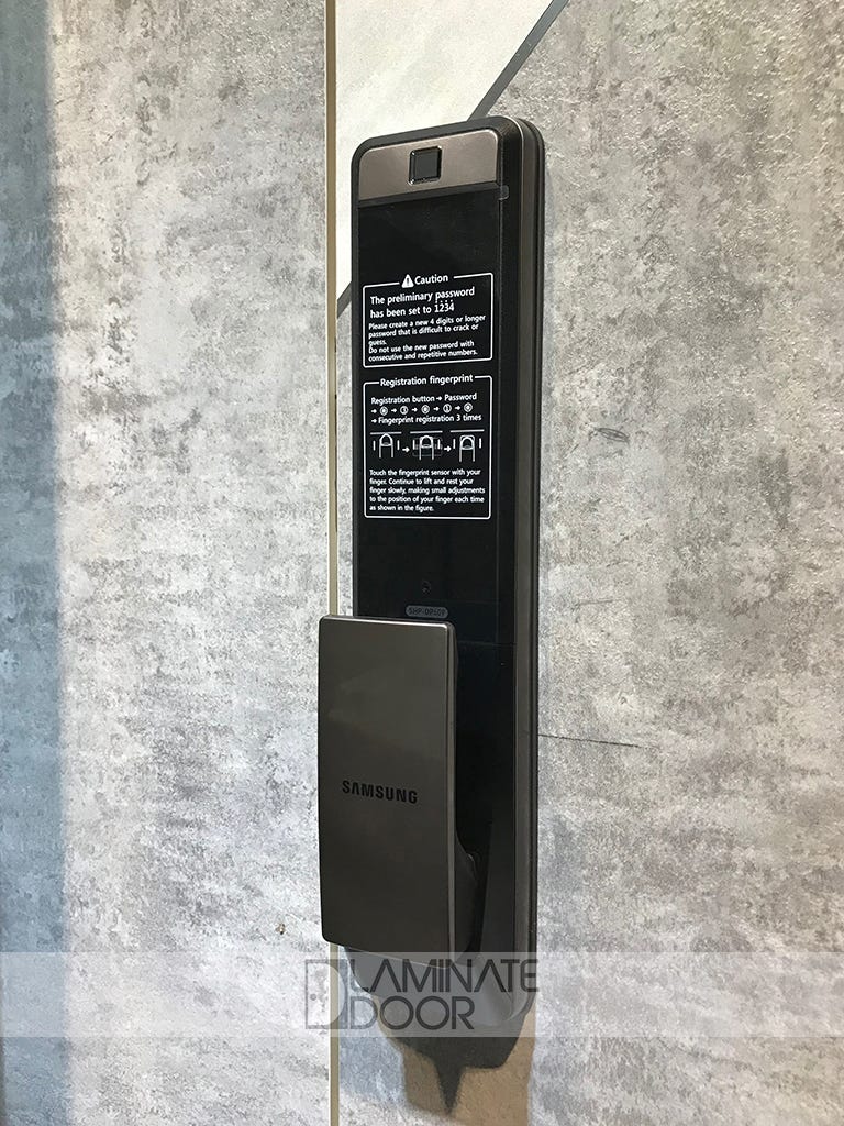 Samsung SHP-DP609 WiFi IOT Push Pull Digital Door Lock | by Angelina CY | Medium