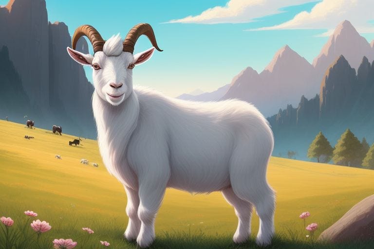 The Adventures of Gerty the Goat. I. Introduction to Gerty | by Ehab ...